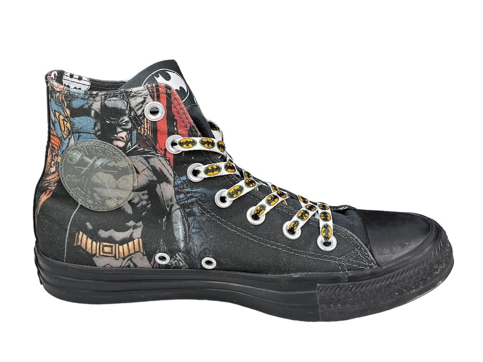 Converse All Star DC Comics Batman High Tops Unisex Size 5 Mens 7 ...