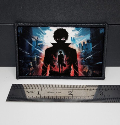 Anime Inspired Morale Patch Custom Tactical Kaneki Shadow 2x3 inch | eBay