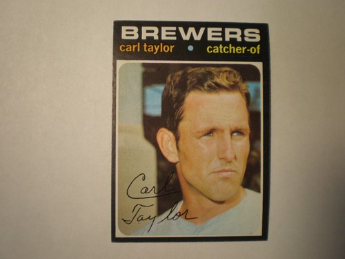 1971 Topps Baseball Carl Taylor Card # 353 | eBay