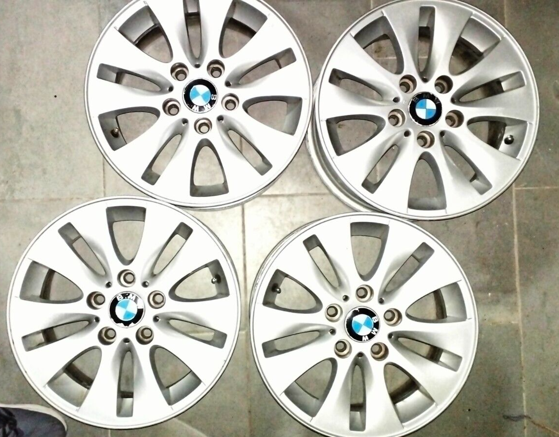 16-Inch BMW Wheels | 7J x 16 | 5x120 | Silver | OE | Quantity: 4