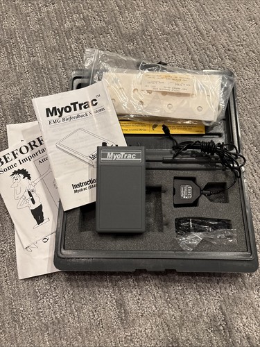 MyoTrac EMG Biofeedback System SA4000P w/ Electrodes Psychology Brain ...