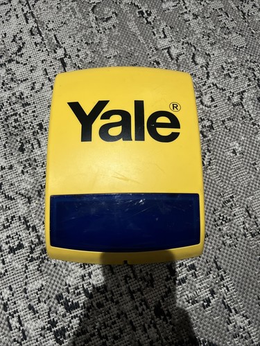 Yale Dummy Alarm Box Curved Rectangular Yellow False Fake Empty ...