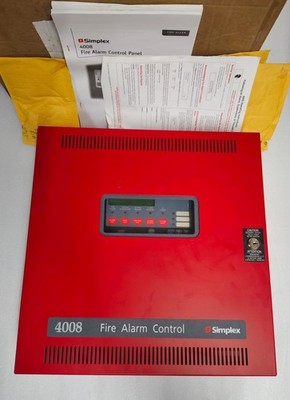 Simplex 4008 4008-9101 Addressable Fire Alarm Control Panel | eBay