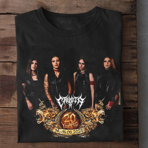 NEW Crypta Band 2025 Concert Classic Gift For Fan Black All Size T ...