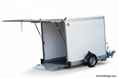 Absenkbar Koffer Anhänger Systema Box 1300KG 251x153x189cm Sandwich ...