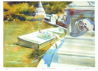 "Siesta, Central Park" by Gordon France | eBay