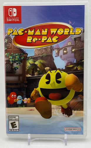 Pac-Man World Re-Pac Nintendo Switch Bundle w/ Chogokin Chrome Noir ...