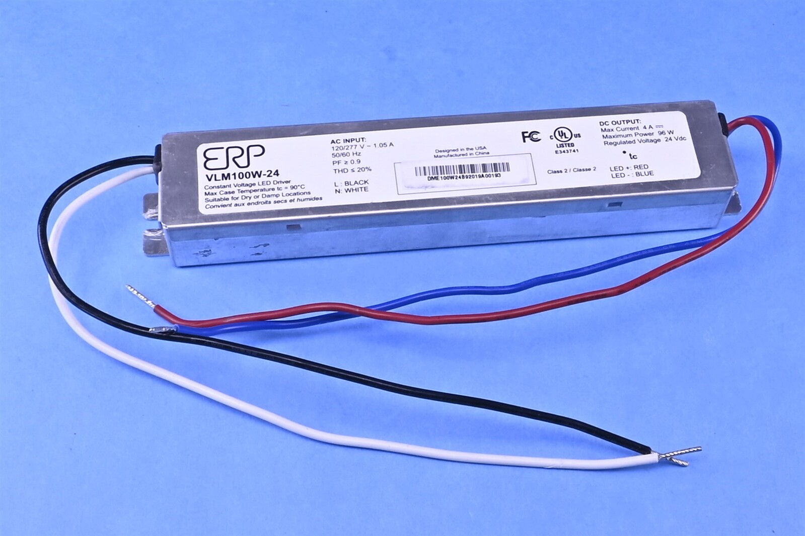 ERP LED Power Supplies 96W 24V 4A CV IP20 VLM100W-24 | eBay