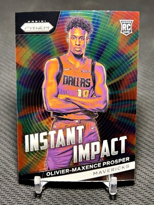 2023-24 Prizm Basketball Instant Impact RC Oliver-Maxence Prosper ...
