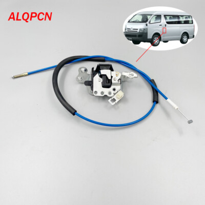Left rear door lock machine latch with cable for toyota hiace 2005-2018 ...