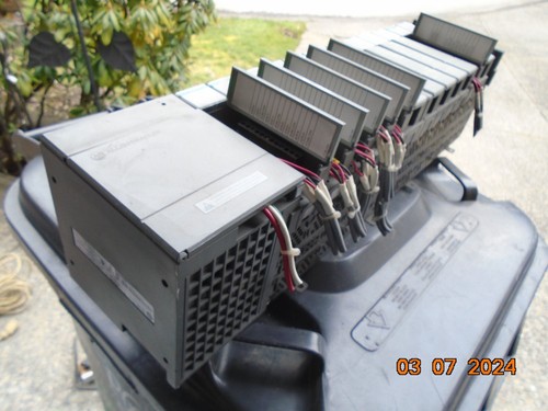 Allen-Bradley SLC 500 PLC Rack w/ Power Supply 1746-A13/1746-P4 13-Slot ...