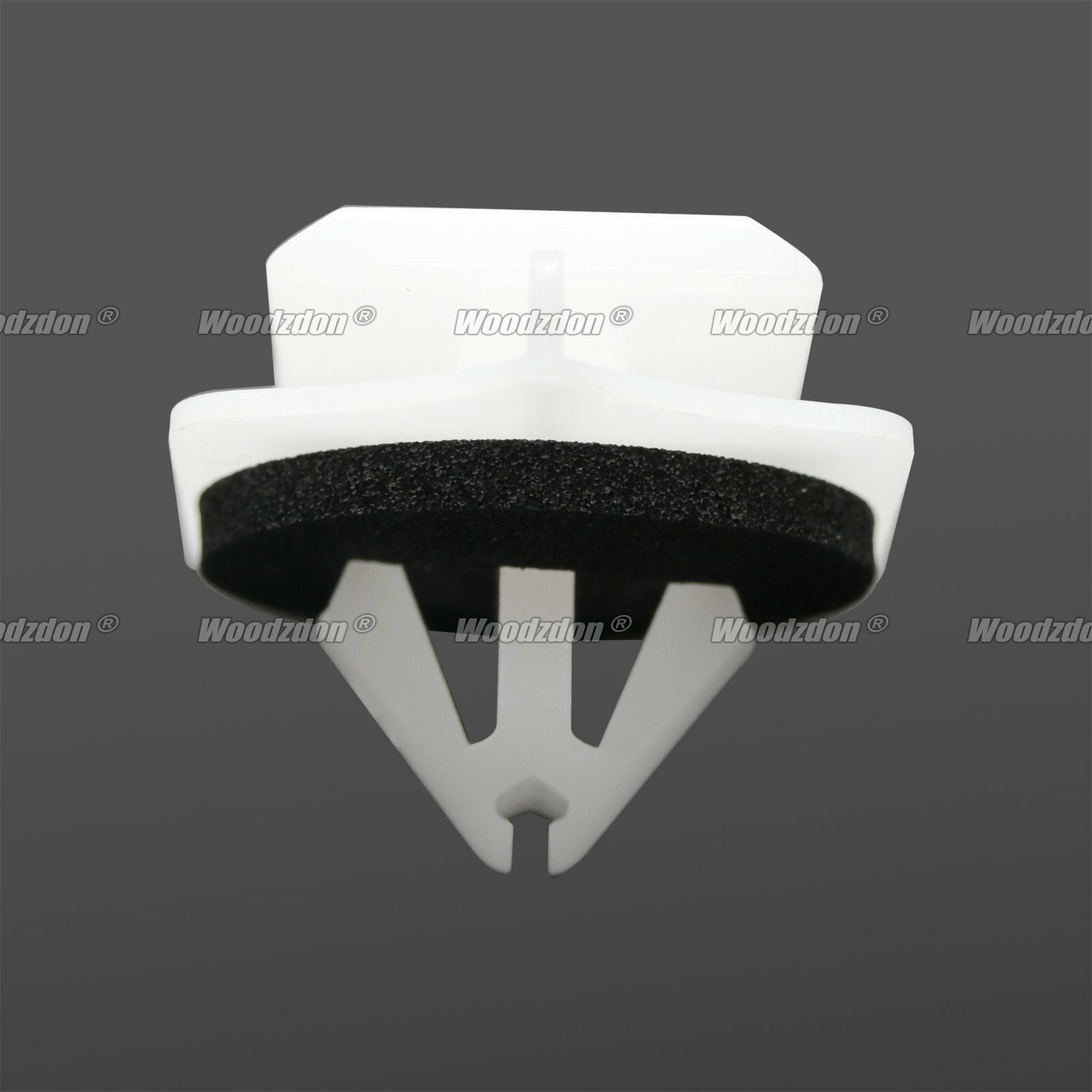 25 Door Cladding Moulding Clip Rocker Panel Retainer White For Ford For ...