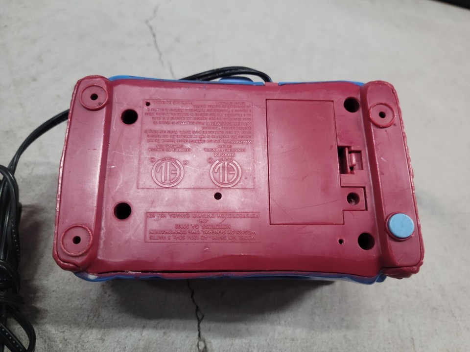 Vintage Disney Digital Alarm Clock Mickey Mouse Pluto Bed Westclox ...