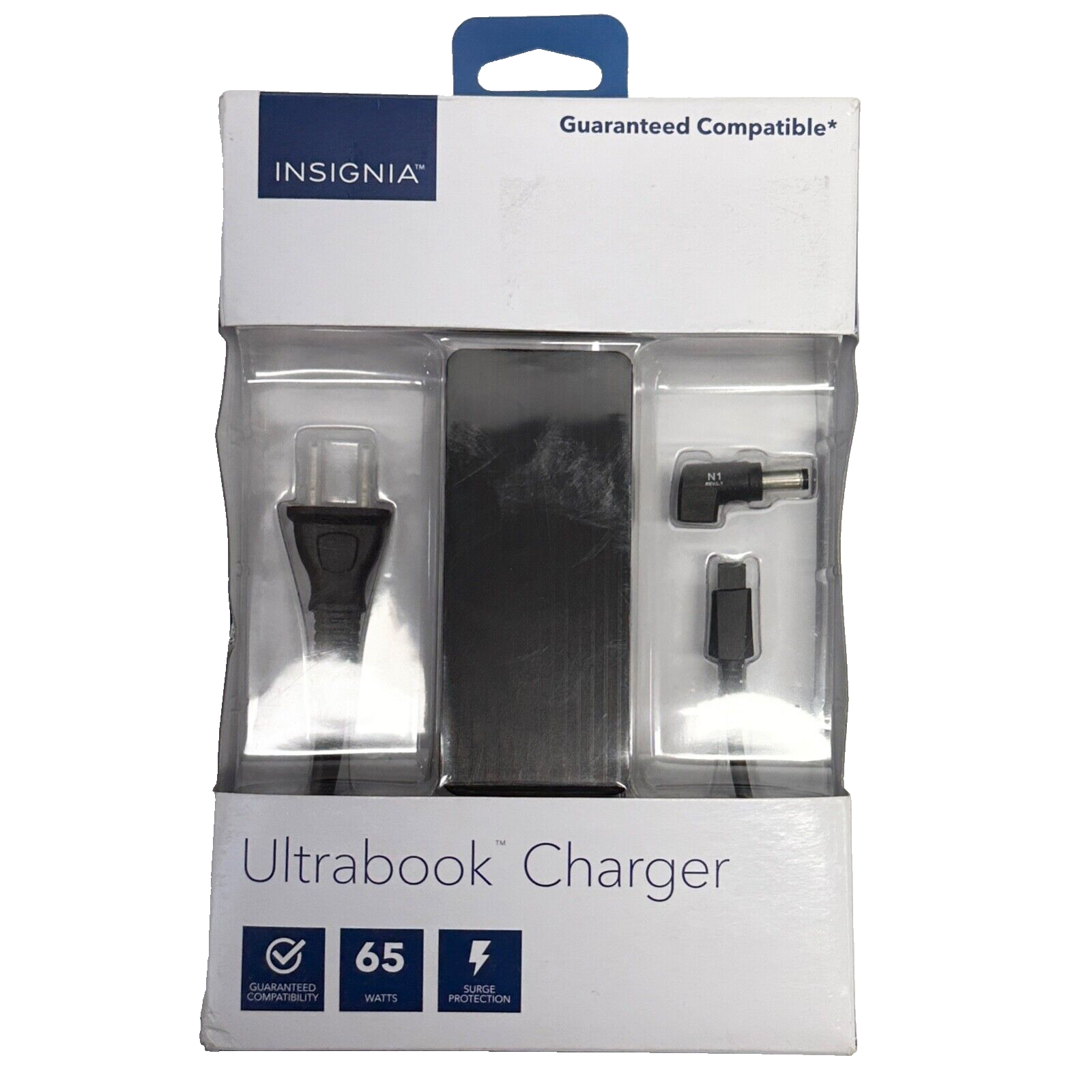 Genuine Insignia 65W AC Power Adapter & Laptop Charger Cable NS-PWLC663 ...