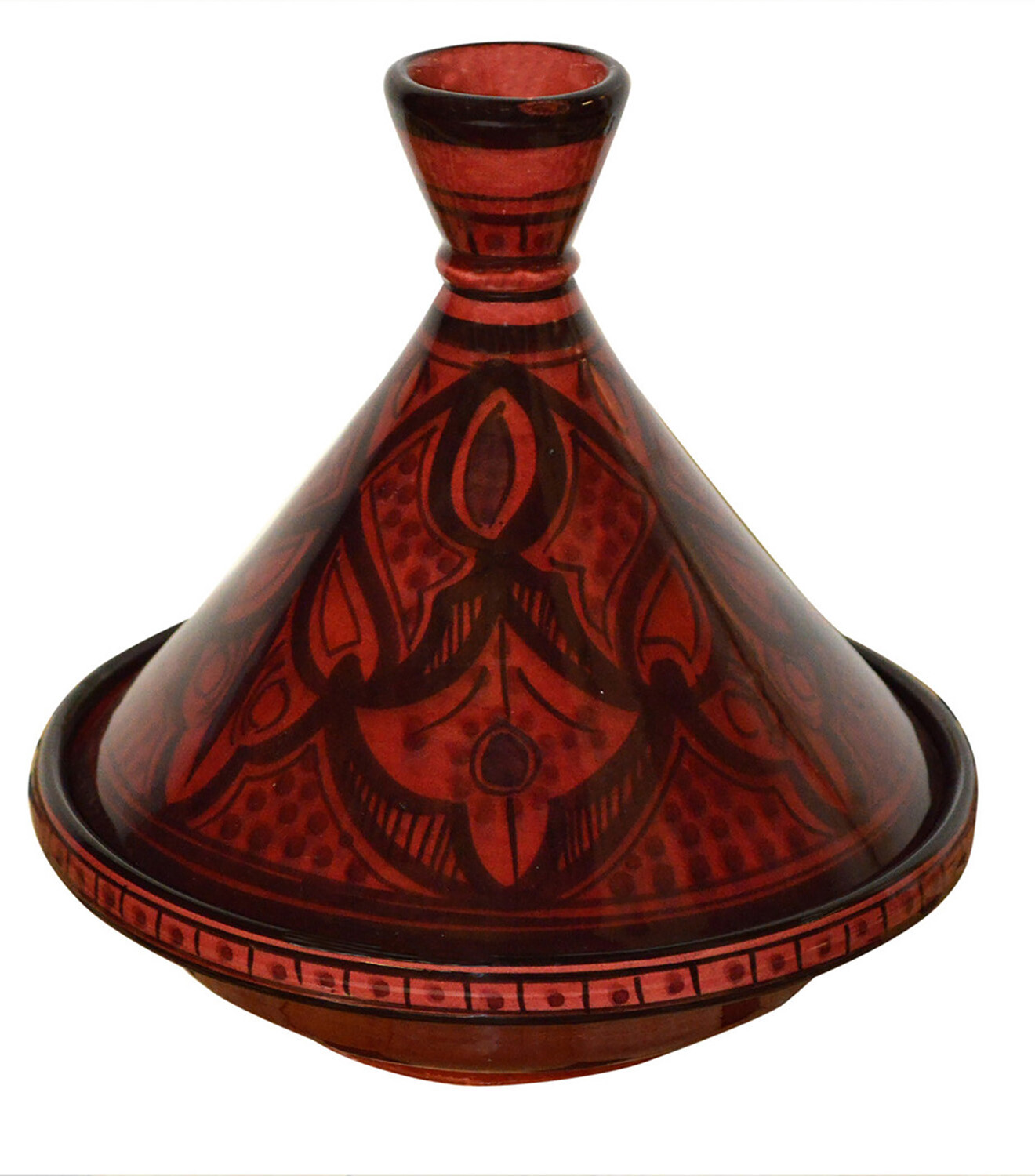 Moroccan Serving Tagine Handmade Ceramic Tajine Dish Exquisite 6 inches ...