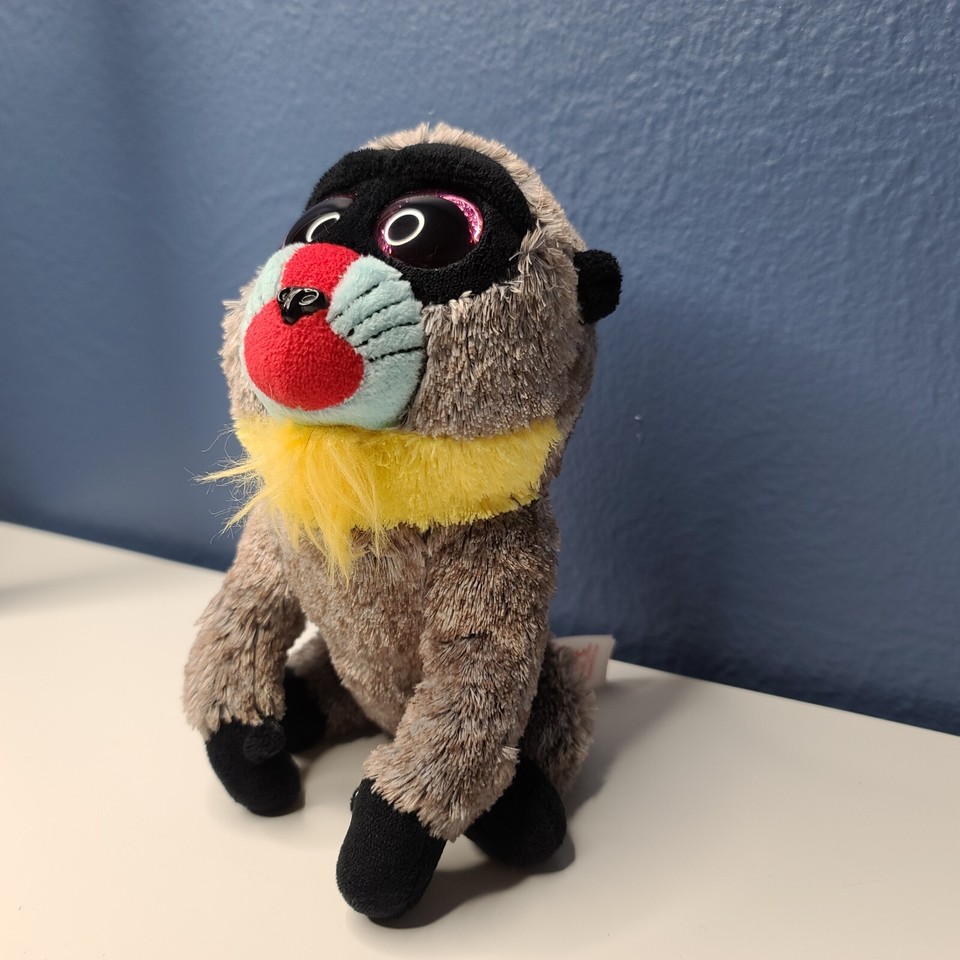 Ty Beanie Boos WASABI the Baboon 6" plush stuffed animal toy 8421368952 ...