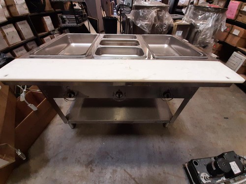 Duke Aerohot E303 Electric 44 3/8" wide Hot Food Table w/ (3) Wells ...