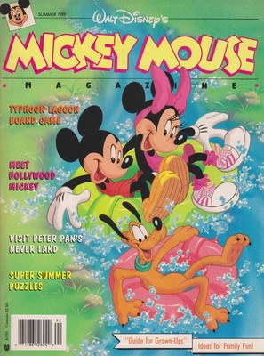 Mickey Mouse Magazine (Welsh) #7 FN; Welsh | Summer 1989 - we combine ...
