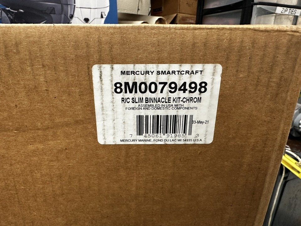 Mercury Outboard, Verado DTS Single Engine Binnacle Rigging Kit, P ...