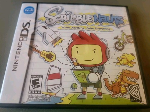 SCRIBBLENAUTS (Nintendo DS, 2009) Complete CIB w/ Manual | eBay