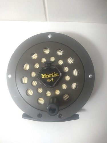 Vintage Made In USA Martin 61 Fly Fishing Reel With Line | eBay