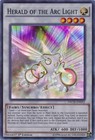 Yugioh! LP Herald of the Arc Light - NECH-EN052 - Super Rare - 1st ...