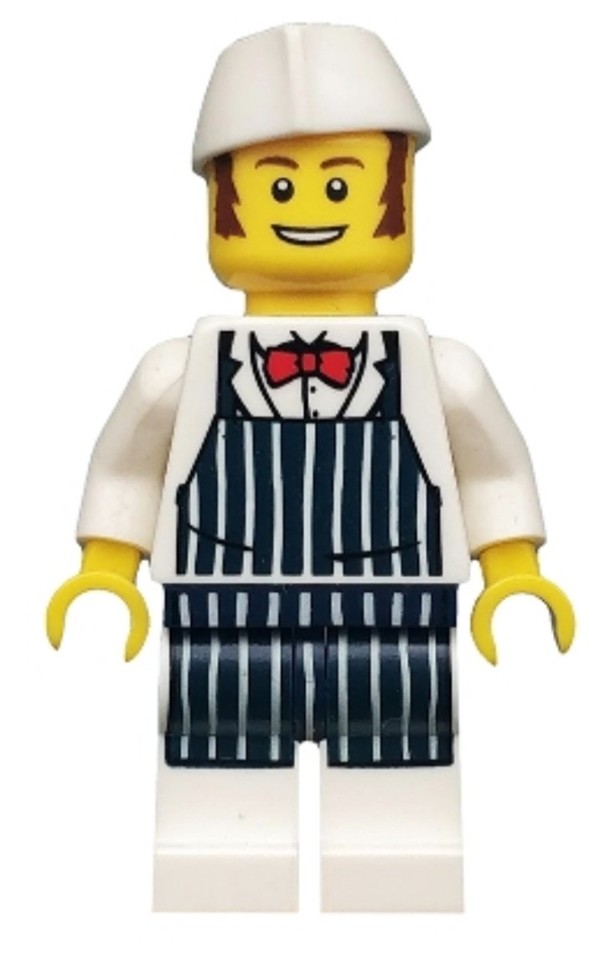 Lego Chef Minifigure - You Pick - Cook Baker Waitress Food Vendor - New ...