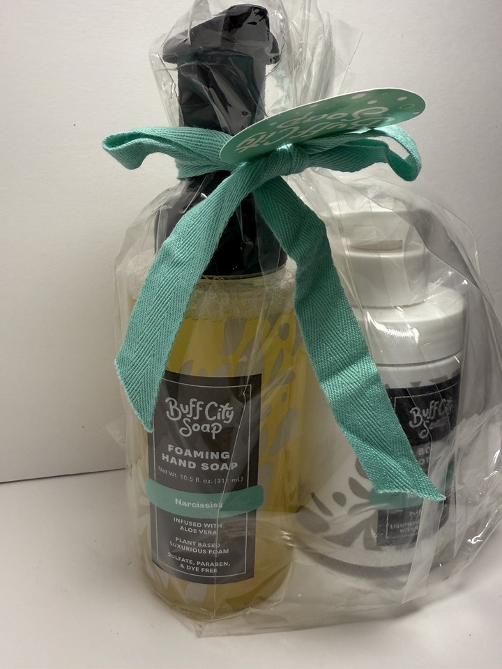 Buff City Soaps. Gift Set. Narcissist Body Lotion & Foaming Hand Wash ...