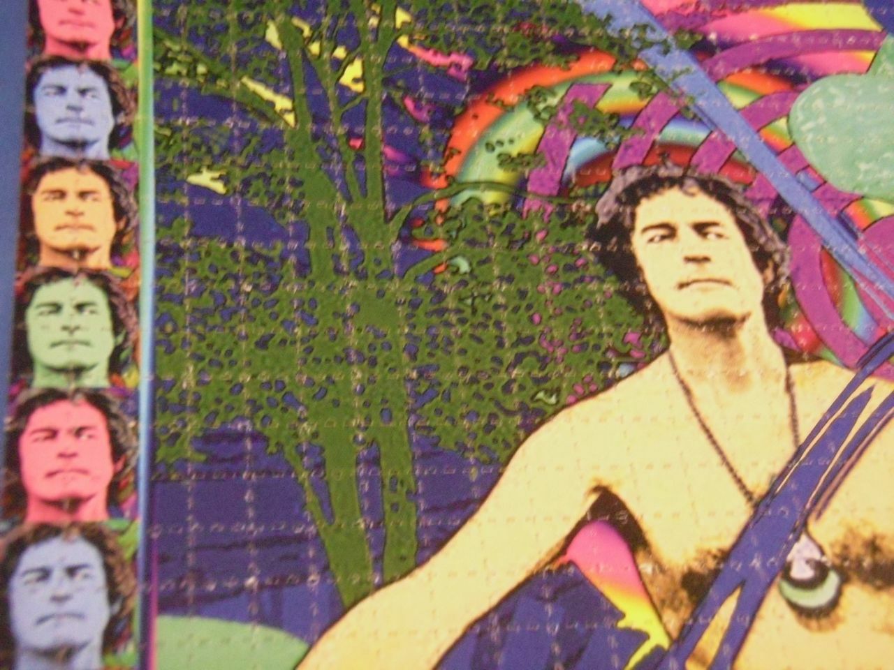 TIMOTHY LEARY TRIPPING PYCHEDELIC 60S 70S BLOTTER ART PIONEER dr tim ...