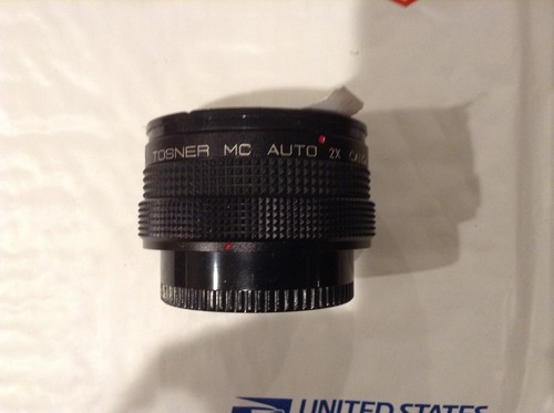 Tosner MC Auto Teleconverter 2x -- Canon FD | eBay