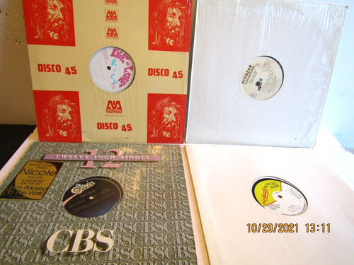 4-LP & 12"-SANCHEZ-SORRY-BOBBY STRINGER REGGAE LOVE SONGS-NICOLE-JAM ...