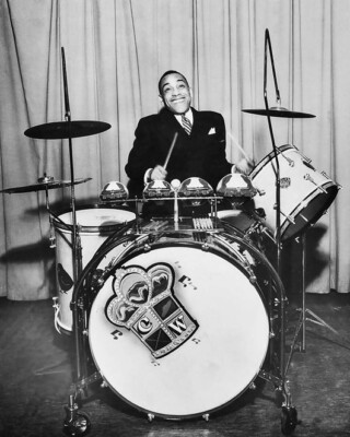 Jazz Drummer CHICK WEBB Glossy 8x10 Photo William Poster Bandleader ...