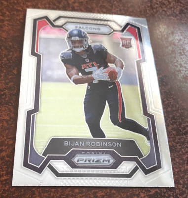 2023 Panini Prizm Bijan Robinson Rookie Card RC #315 TEXAS / ATLANTA ...