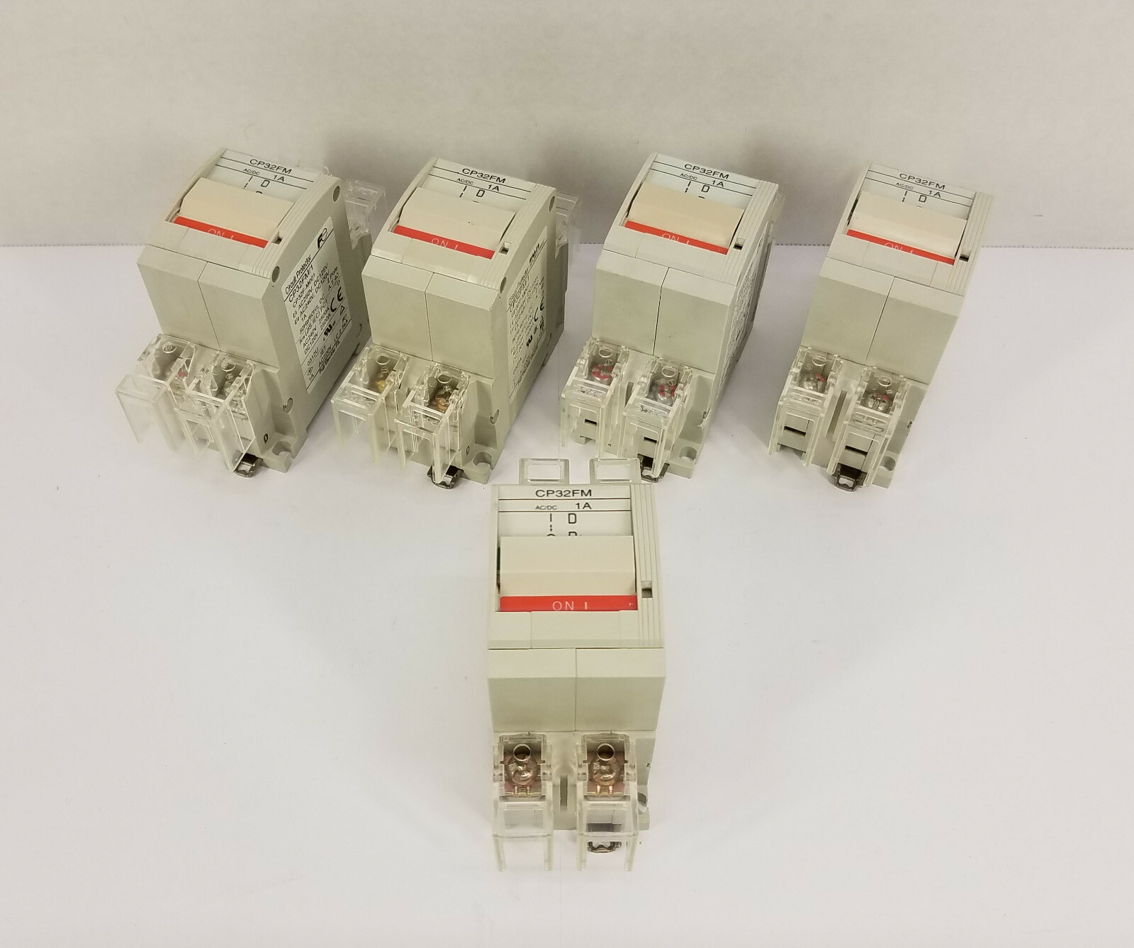 (5) Fuji Electric CP32FM/1 Protector Circuit Breaker (Two Pole, 250VAC ...