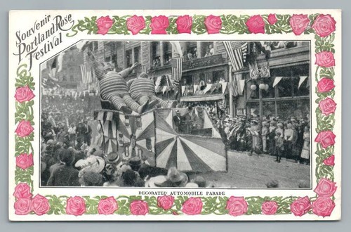 Michelin Man Tire Anthropomorphic Parade Float PORTLAND Oregon Rose ...