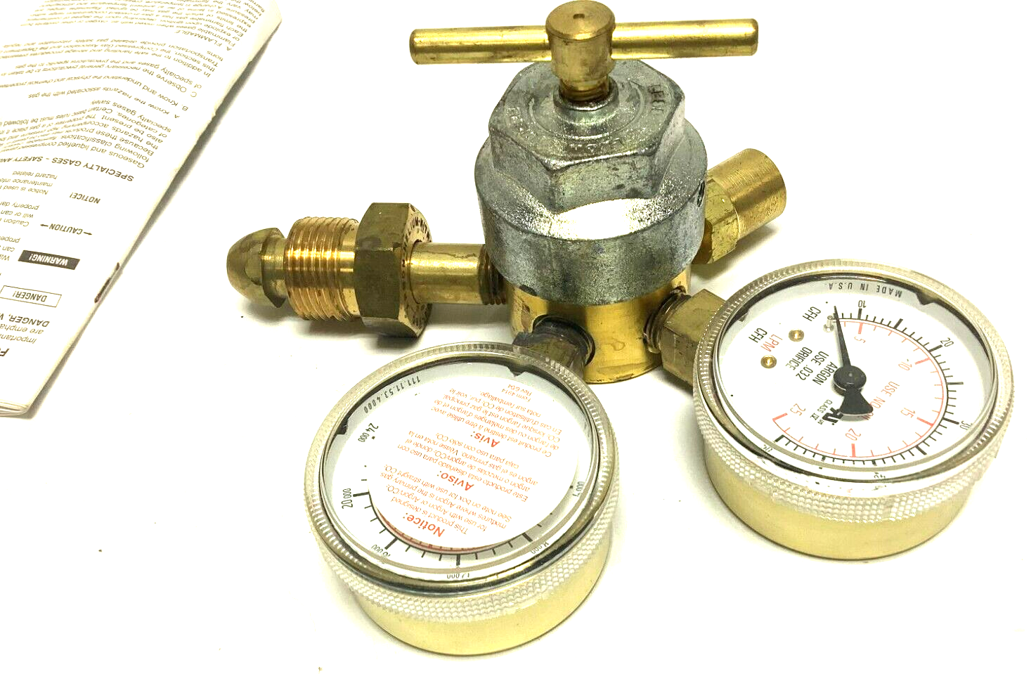 Miller 300 CGA Inlet Connection B Fitting Acetylene Welding Regulator ...