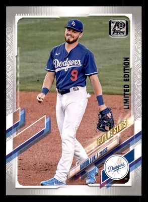 2021 Topps 70th Anniversary Limited Edition # 83 Gavin Lux FS Los ...