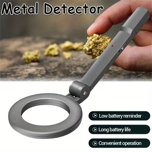 Handheld Folding Mini Metal Detector, High-precision Metal, Treasure ...