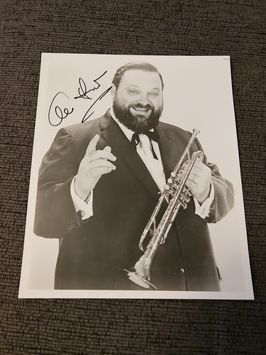 Al Hirt Signed & Inscribed 8x10 Black & White Photograph Trumpet ...