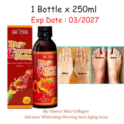 My Cherry Skin Whitening Astaxanthin Collagen Glowing Anti Aging FREE ...
