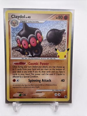 Pokémon TCG Claydol Celebrations: Classic Collection 15/106 Holo Holo ...