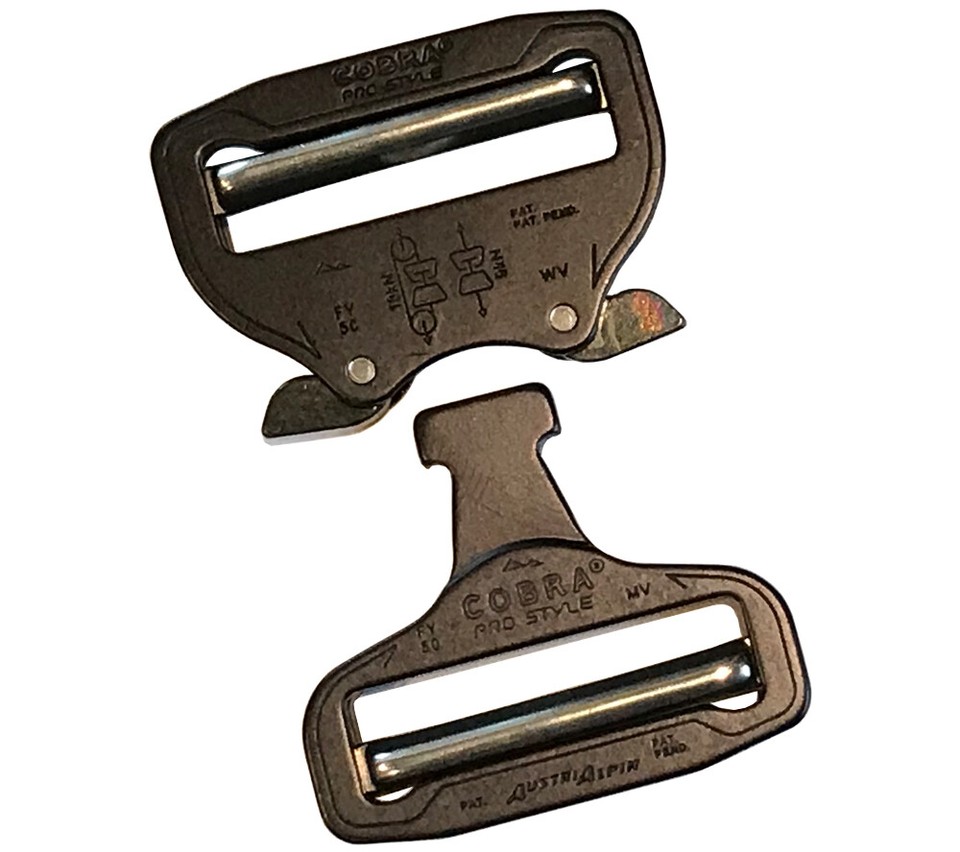 AustriAlpin 50mm Cobra Buckle Quick Release Dual Adjustable No Sew for ...