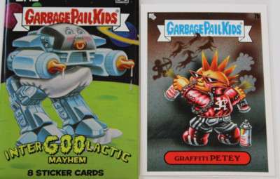 GARBAGE PAIL KIDS 2023 Intergoolactic Mayhem "Time Warp" #7b "Graffiti ...
