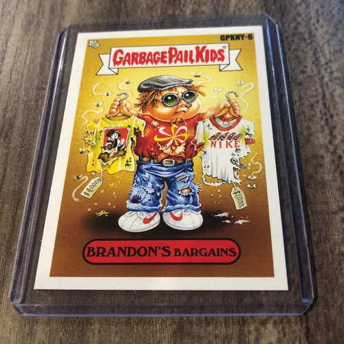 2023 TOPPS COMIC CON EXCLUSIVE BRANDON'S BARGAINS GARBAGE PAIL KIDS ...