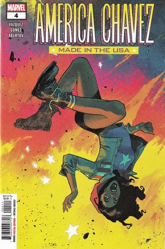AMERICA CHAVEZ MADE IN THE USA #4 (2021) SARA PICHELLI COVER ~ UNREAD ...