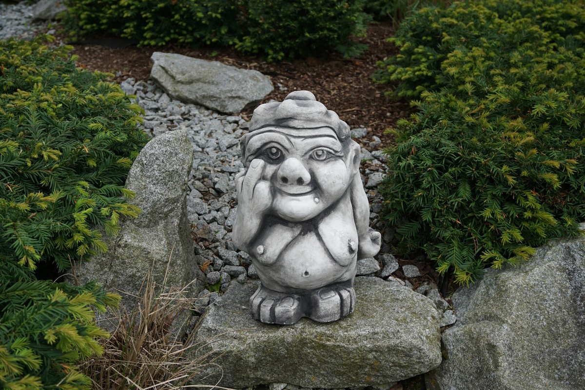 Trollmenns Steinbok Denscho Stein Troll Trinkt Rum | Dehner