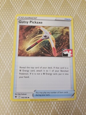 Gutsy Pickaxe Pokemon Prize Pack Series 3 Pokemon Card NM/LP Play Stamp ...
