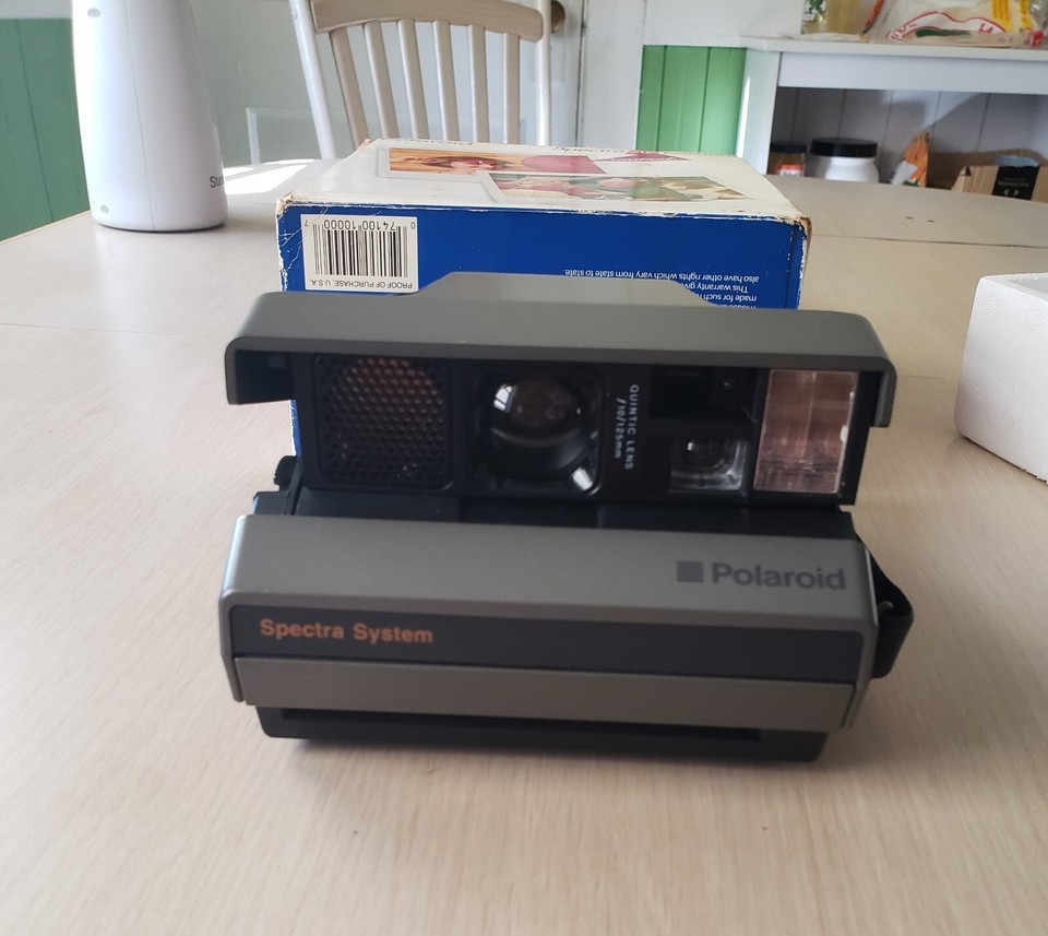 Vintage 80s 1988 Polaroid Spectra AF Instant Film Camera NEW! CIB | eBay