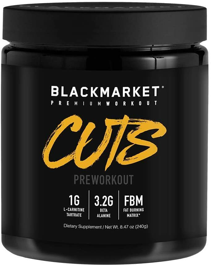 BlackMarket Labs Adrenolyn Cuts Pre-Workout Powder, Watermelon - 30 ...