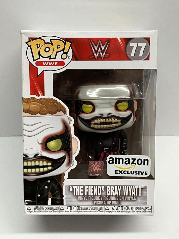 Funko Pop WWE 77 "THE FIEND" BRAY WYATT Amazon Exclusive ~ discounted ...